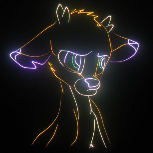 How to draw in laser